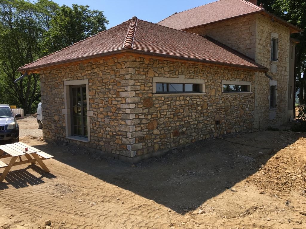 Extension en pierre – Pain Fréres Rénovation